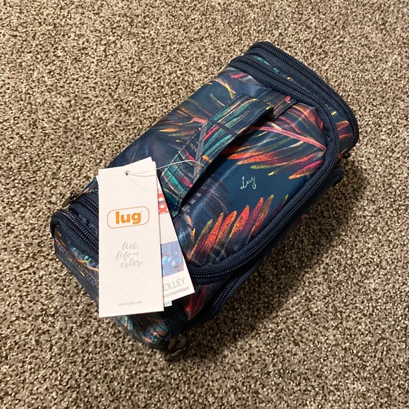 lug | Bags | Lug Mini Trolley Cosmetic Bag Tropical Multi Print 9 X 5 X ...